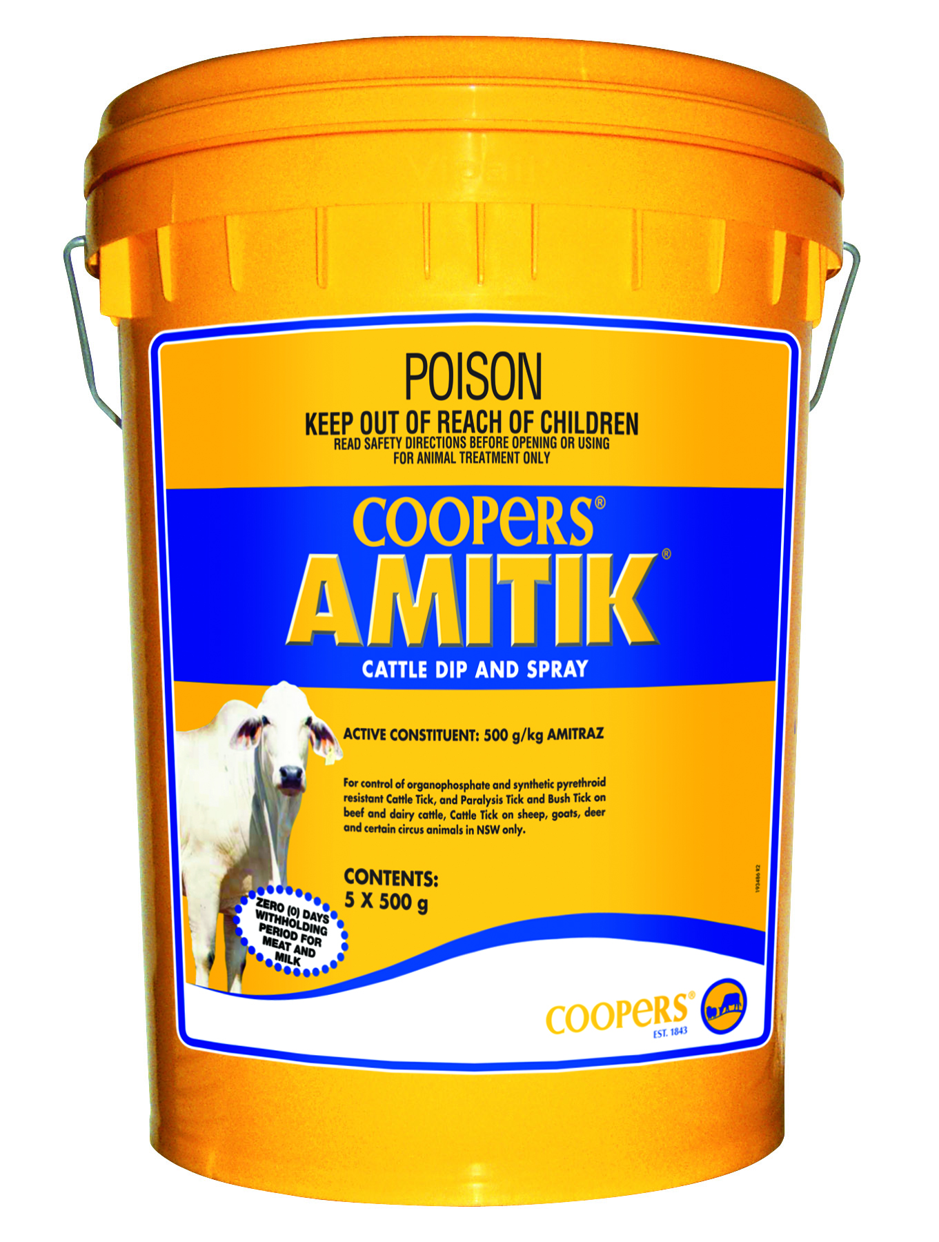 Amitik WP Cattle Dip & Spray | Products | Coopers Animal Health