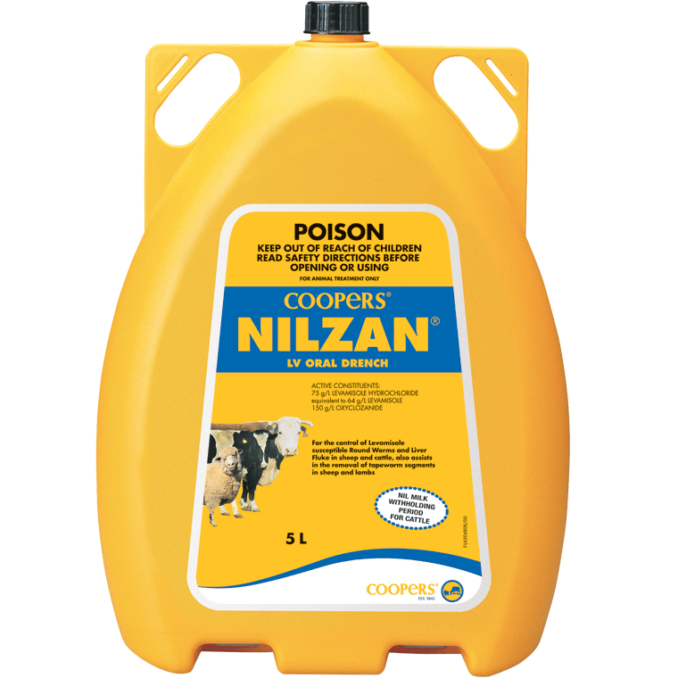 Nilzan LV | Internal Parasite Control | Products | Coopers Australia