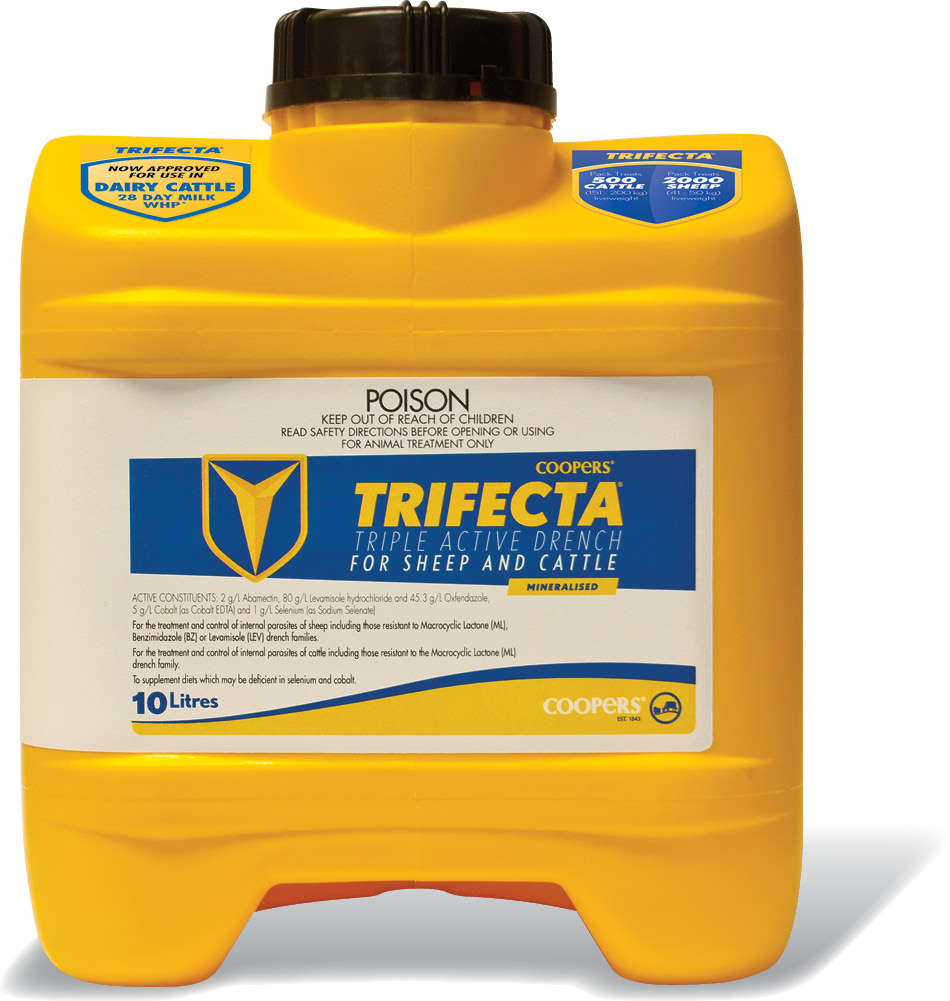 Trifecta | Triple Active Oral Drench For Sheep & Cattle