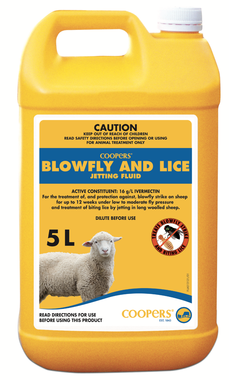 Coopers Blowfly and Lice Jetting Fluid | Products | Coopers