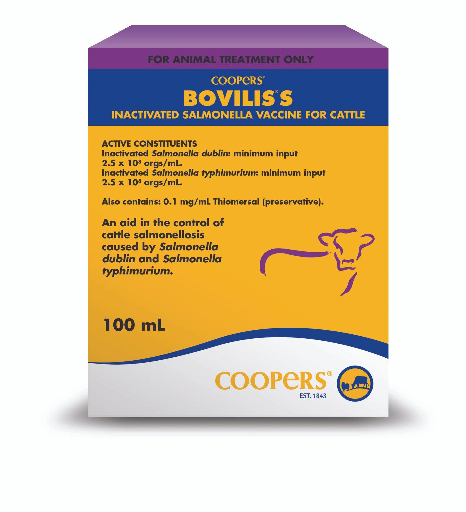 Bovilis S | Specialty Vaccine | Products | Coopers Animal Health